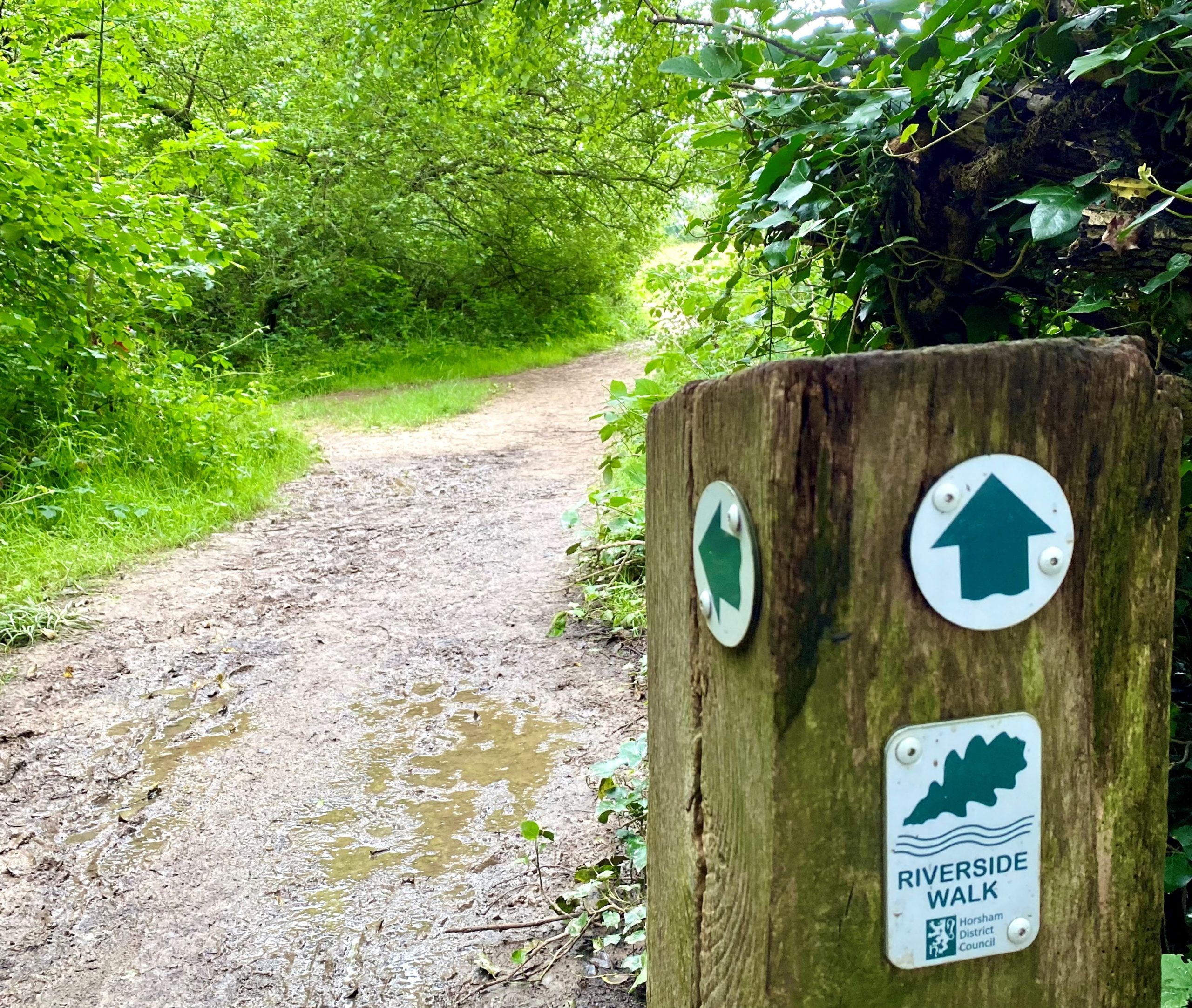 Horsham Riverside Walk Long Distance Trails Sussex